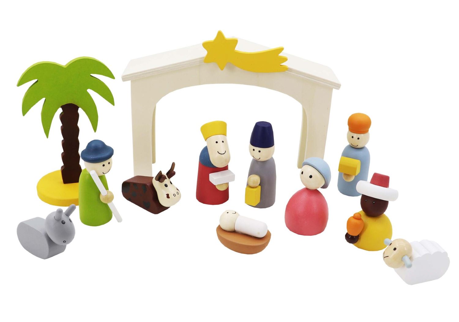 Kaper Kidz - Nativity Play Set - Wooden World