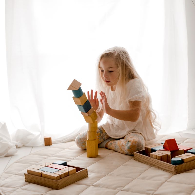 QToys - Sound Building Blocks - Wooden World