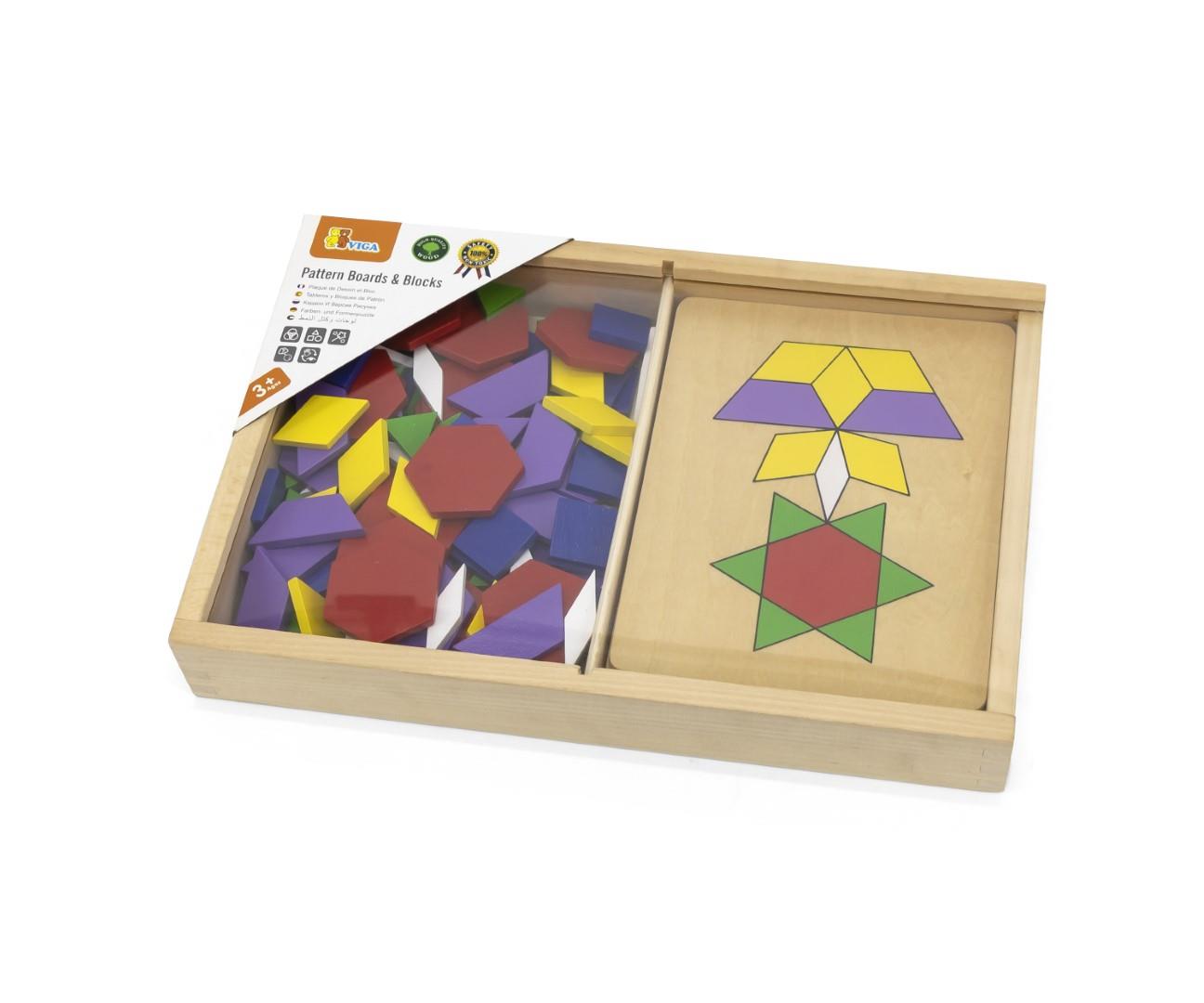Viga Toys - Build a Picture - Wooden World