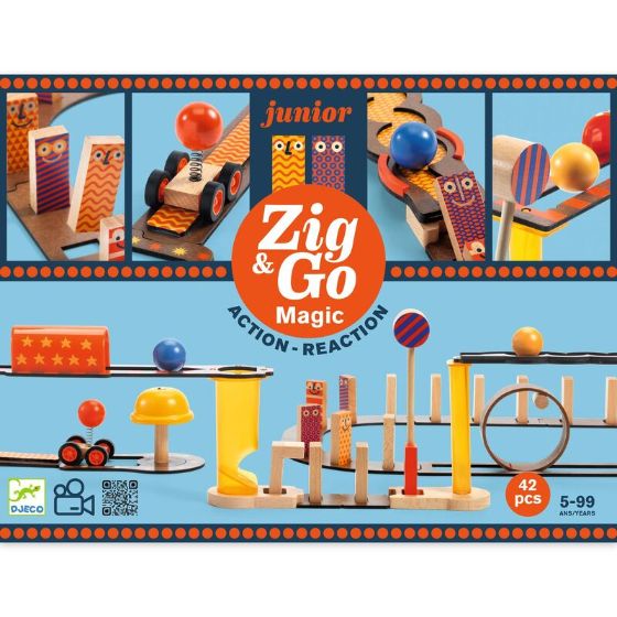 Djeco - Zig & Go Junior Magic Set - Wooden World