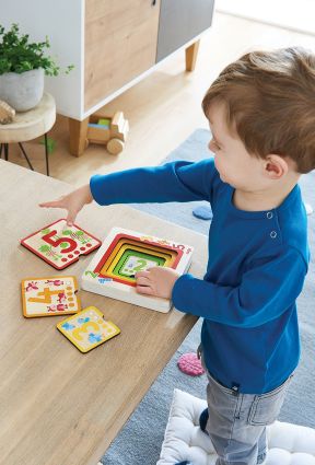 HABA -5 Layer Counting Puzzle - Wooden World