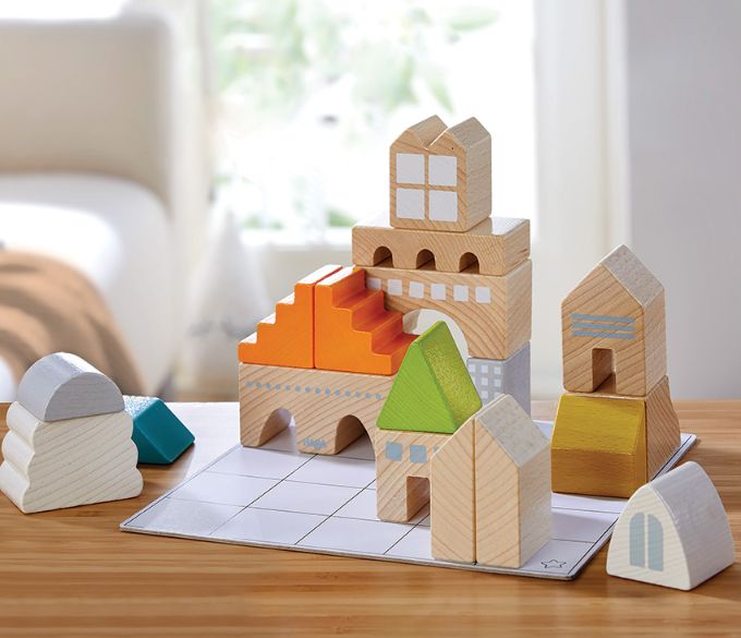 HABA - Logical Building Blocks - Wooden World
