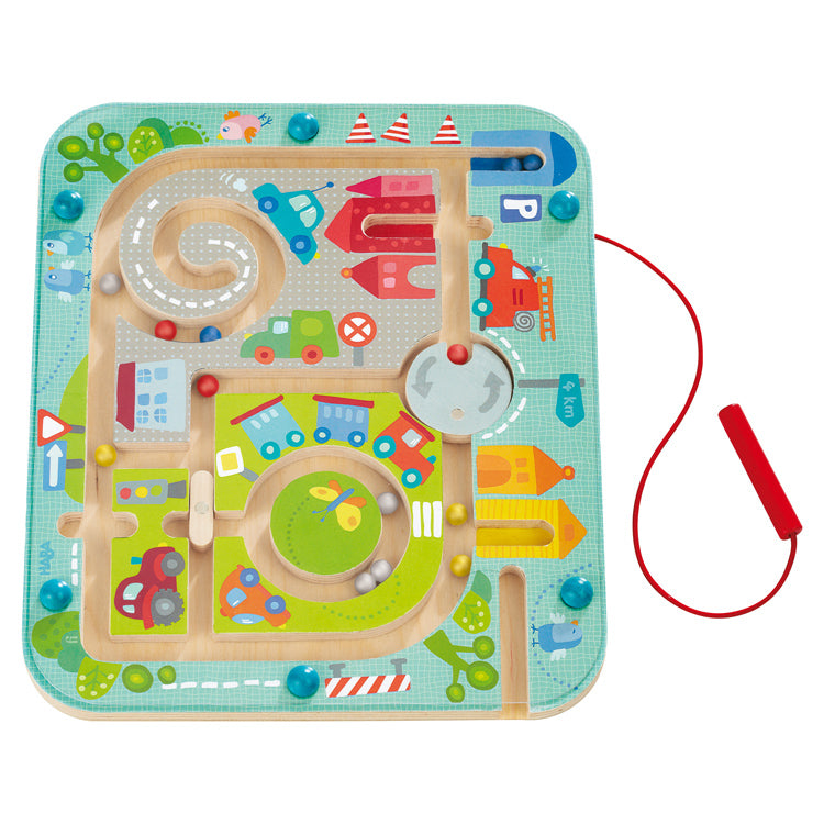 HABA - Magnetic Town Maze - Wooden World