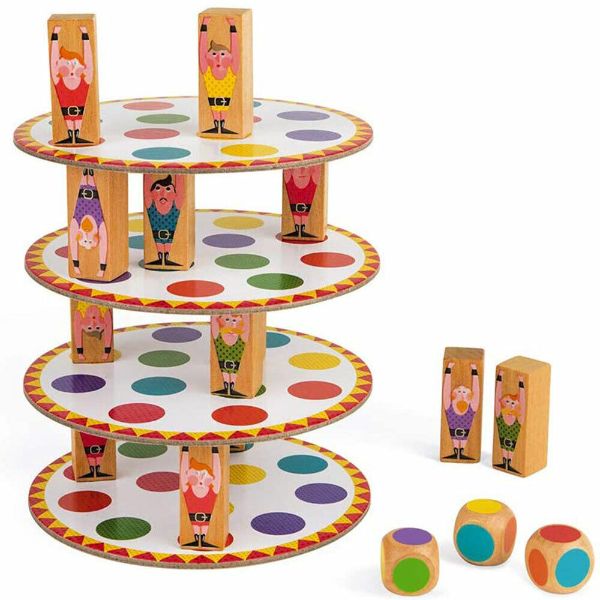 Janod - Acrobat Game - Wooden World