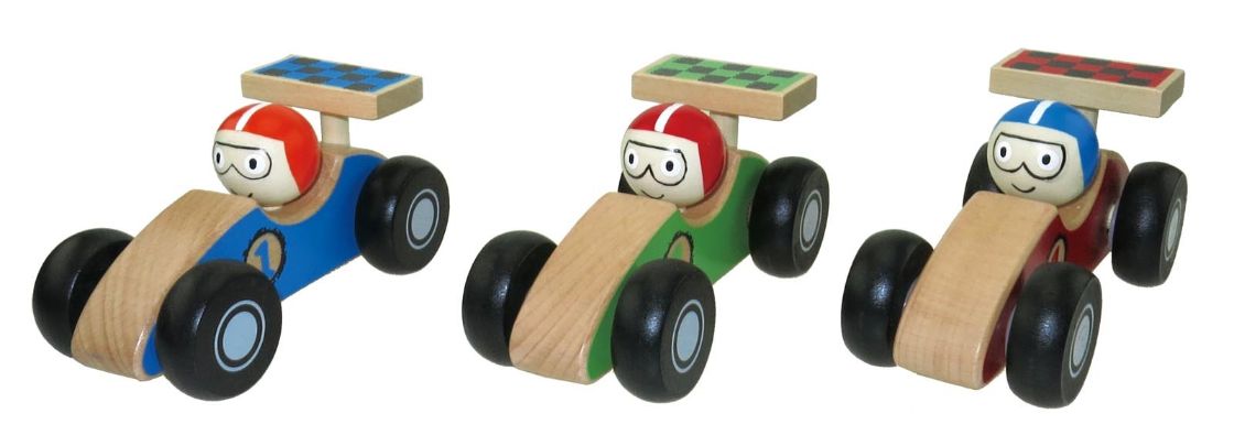Kaper Kidz - Wooden Race Car - Wooden World