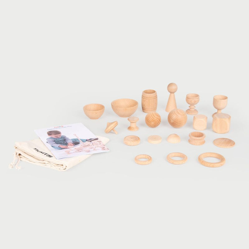 TickiT - Wooden Heuristic Play Set - Wooden World